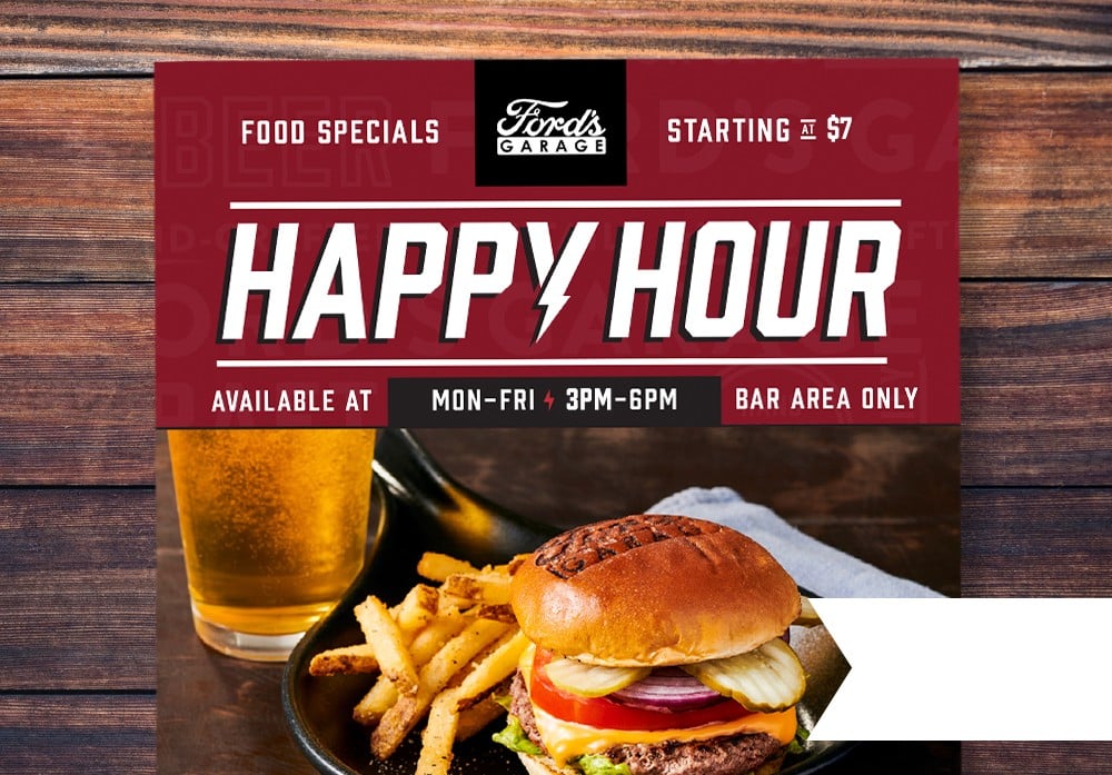 Famous Burgers And Craft Beer In Avon IN Ford s Garage Famous Burgers And Craft Beer In Avon IN Ford s Garage